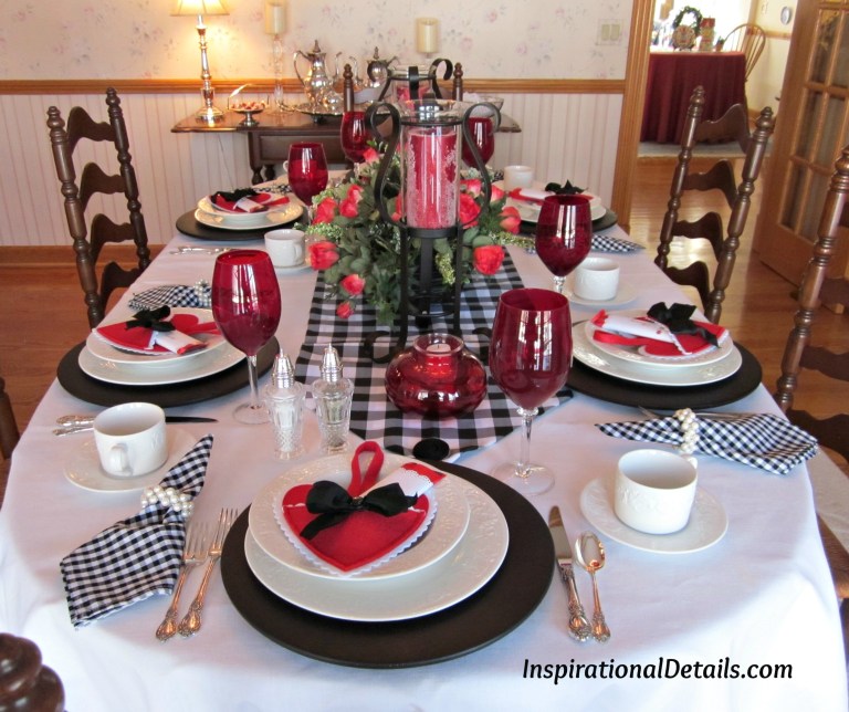 Book Club Lunch and a Valentine’s Day Themed Tablescape | Inspirational ...
