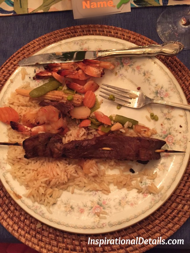 Polynesian Theme Dinner Party and Tablescape | Inspirational Details