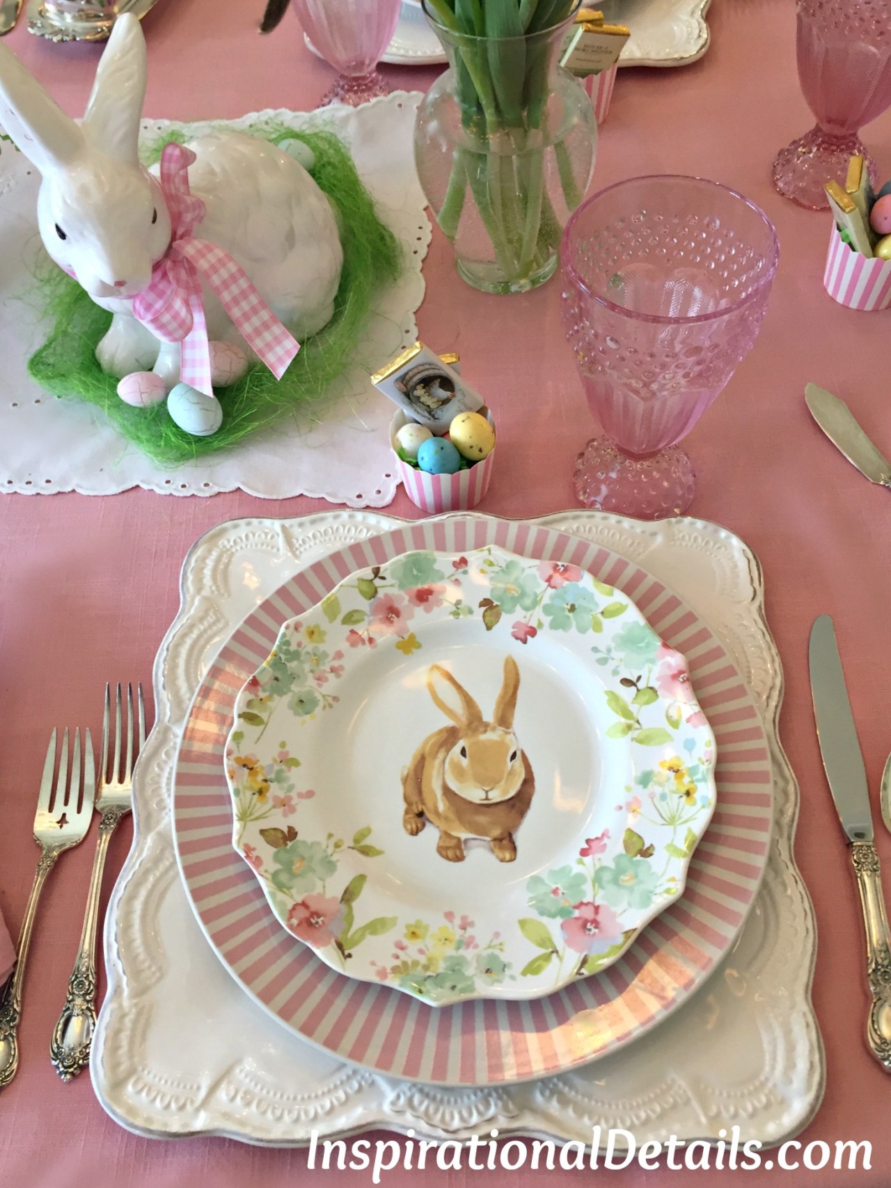 An Easter Themed Lunch for Book Club | Inspirational Details