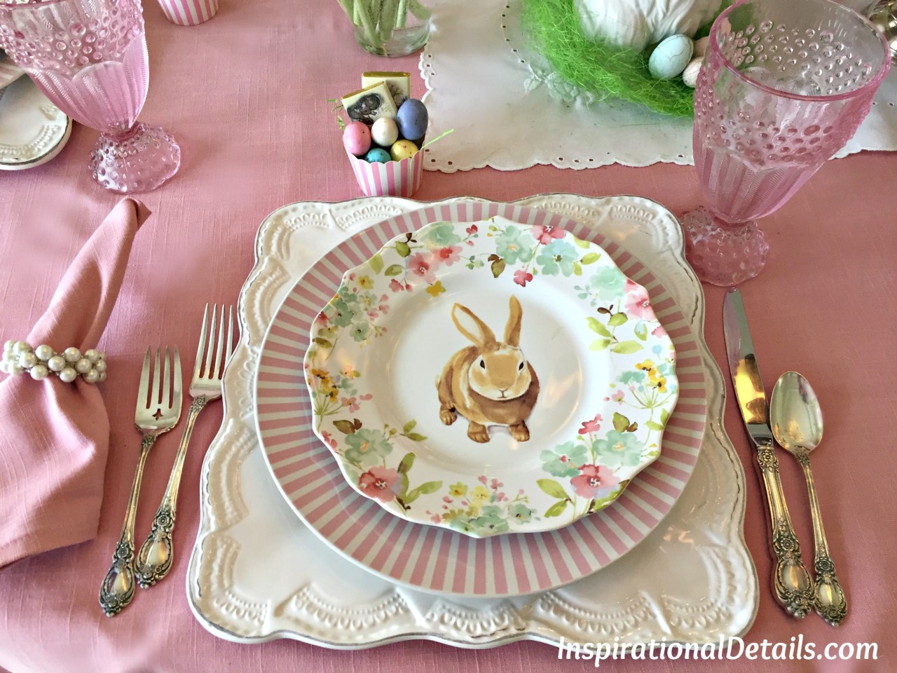 An Easter Themed Lunch for Book Club | Inspirational Details