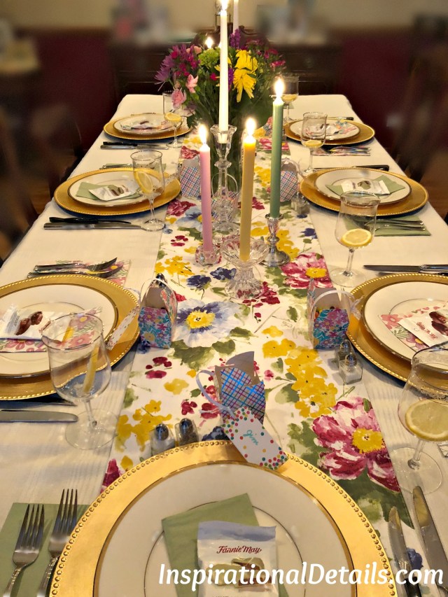 A Springtime Table for Our Gourmet Group | Inspirational Details