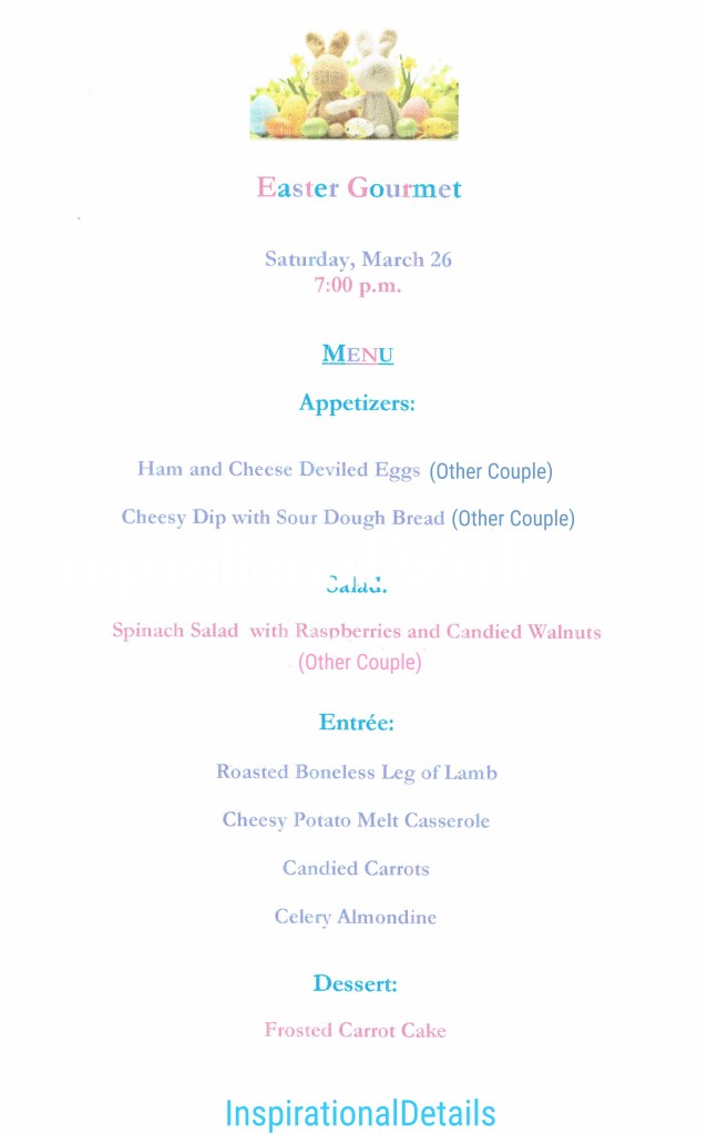 A Pastel Colored Easter Tablescape | Inspirational Details